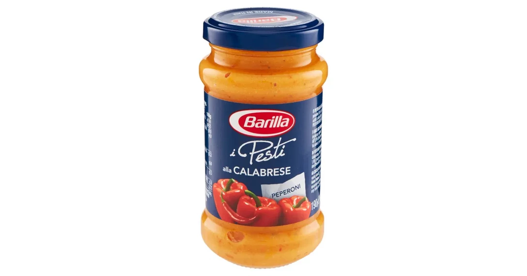 Barilla Pesto Calabrese 190g – Csípős, paprikás olasz pesto