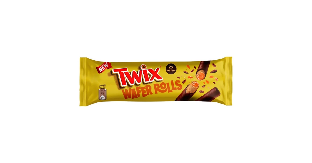 Twix Wafer Rolls karamellás ostyatekercs 22,5 g