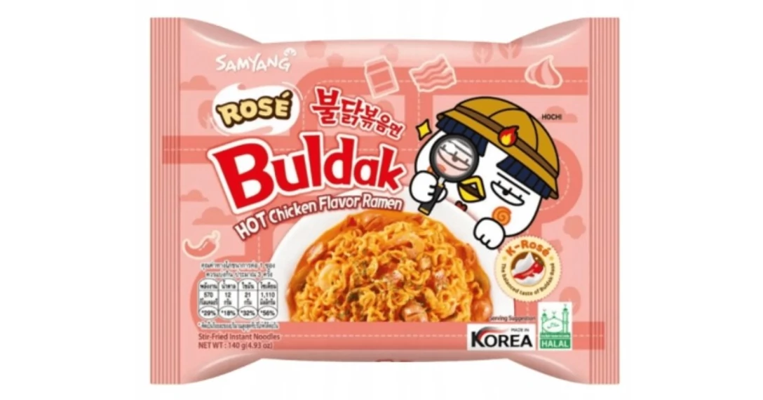Samyang Buldak Rose Hot Chicken Flavour Ramen 140g – online rendelés ...